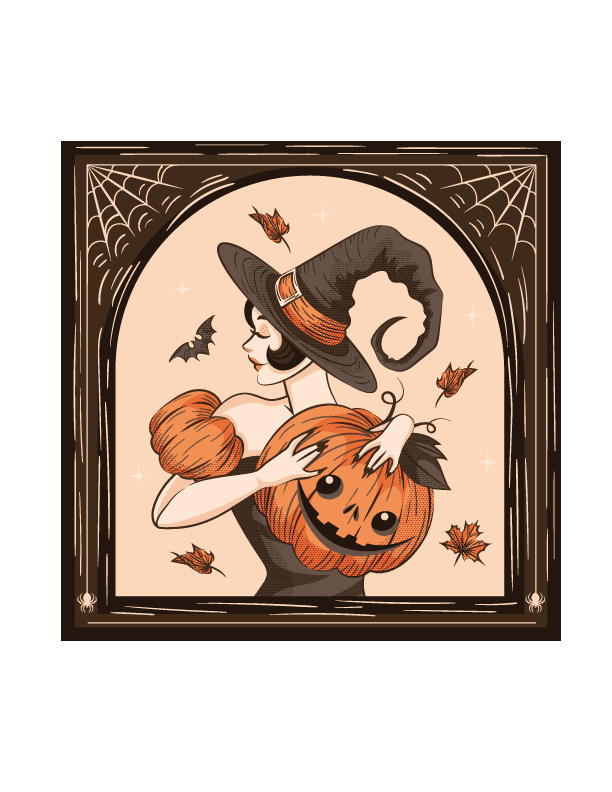 🎃🍂 Descarga tus plantillas de octubre para sublimación y crea sin ...