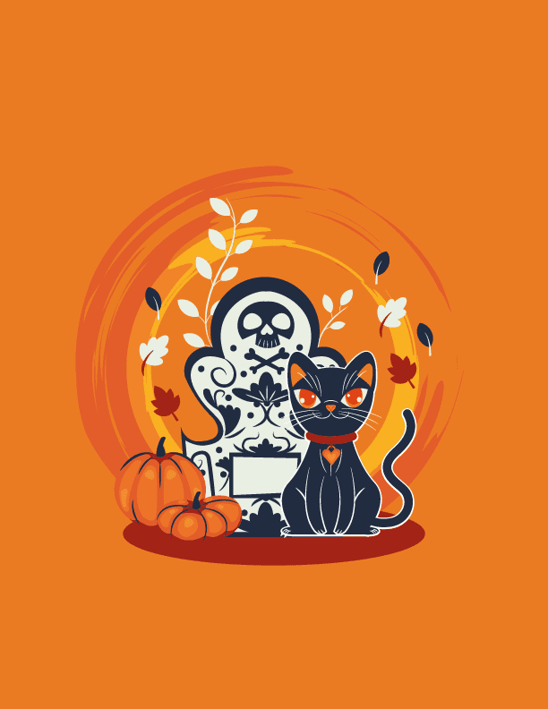 🎃🍂 Descarga tus plantillas de octubre para sublimación y crea sin ...
