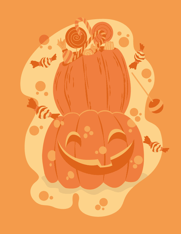 🎃🍂 Descarga tus plantillas de octubre para sublimación y crea sin ...