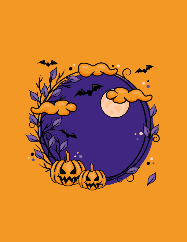 🎃🍂 Descarga tus plantillas de octubre para sublimación y crea sin ...